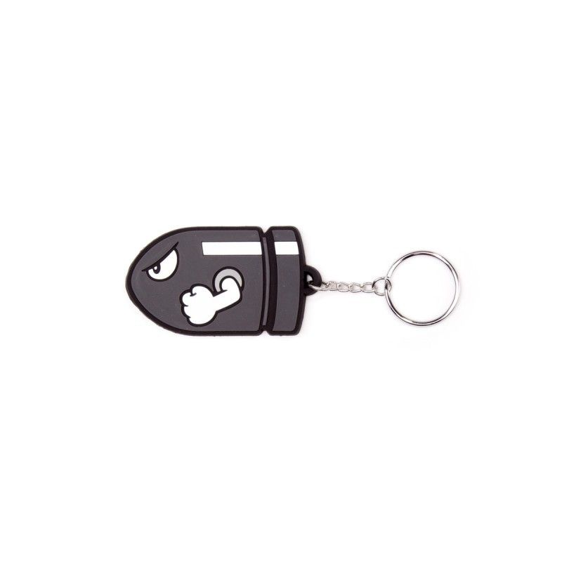 Nintendo - Bullet Bill Rubber Keychain — Camden Shop