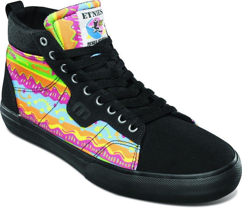 Zapatilla Etnies Kayson High black/print — Camden Shop